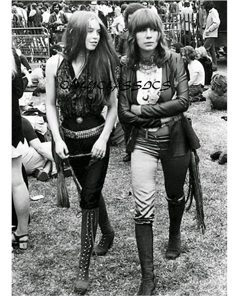 1969 Woodstock Musical Festival 8x10 Photo Psychedelic Sexy Hippie Girl ...