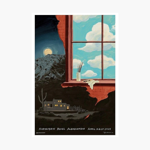 Khruangbin Revel Albuquerque April 26 & 27 2024 Concert Poster, No ...