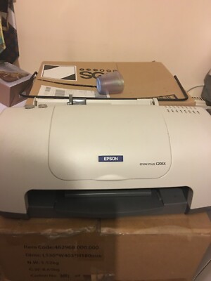 EPSON PRINTER EXCELLENT CONDITION C42UX NEW OPEN WITHOUT BOX POWER LEAD ...