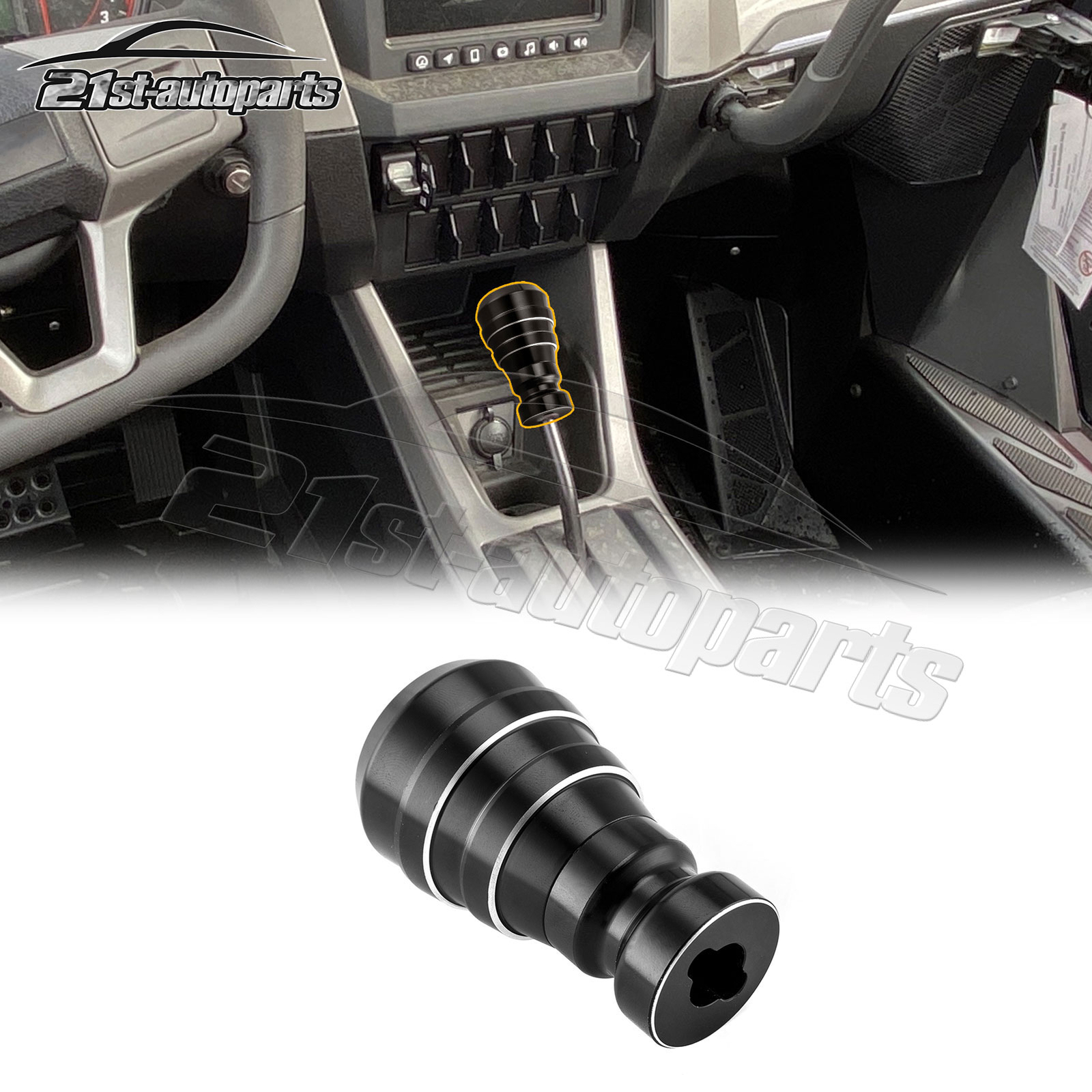 Aluminum UTV Shifter Knob For Polaris RZR PRO R /PRO XP/Turbo R 2020 ...