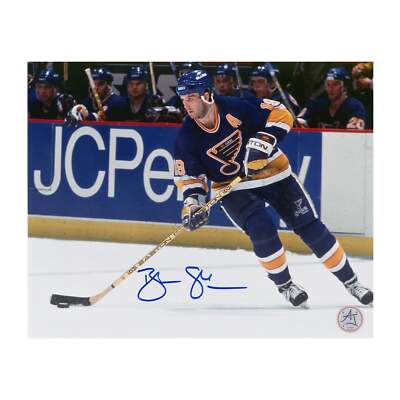 Brendan Shanahan Autographed St Louis Blues Hockey 8x10 Photo | eBay