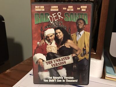 Bad Santa (DVD, 2004, Badder Santa: The Unrated Version) 786936245042| eBay