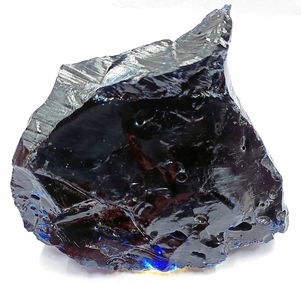 DYED 2375 CT UNTREATED/UNHEATED AESTHETIC BLUE ALEXANDRITE ROUGH EGL ...