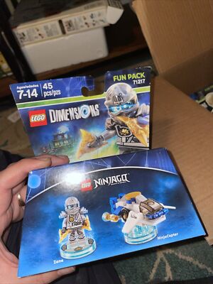 Lego Dimensions #71217 Ninjago Zane Fun Pack | eBay