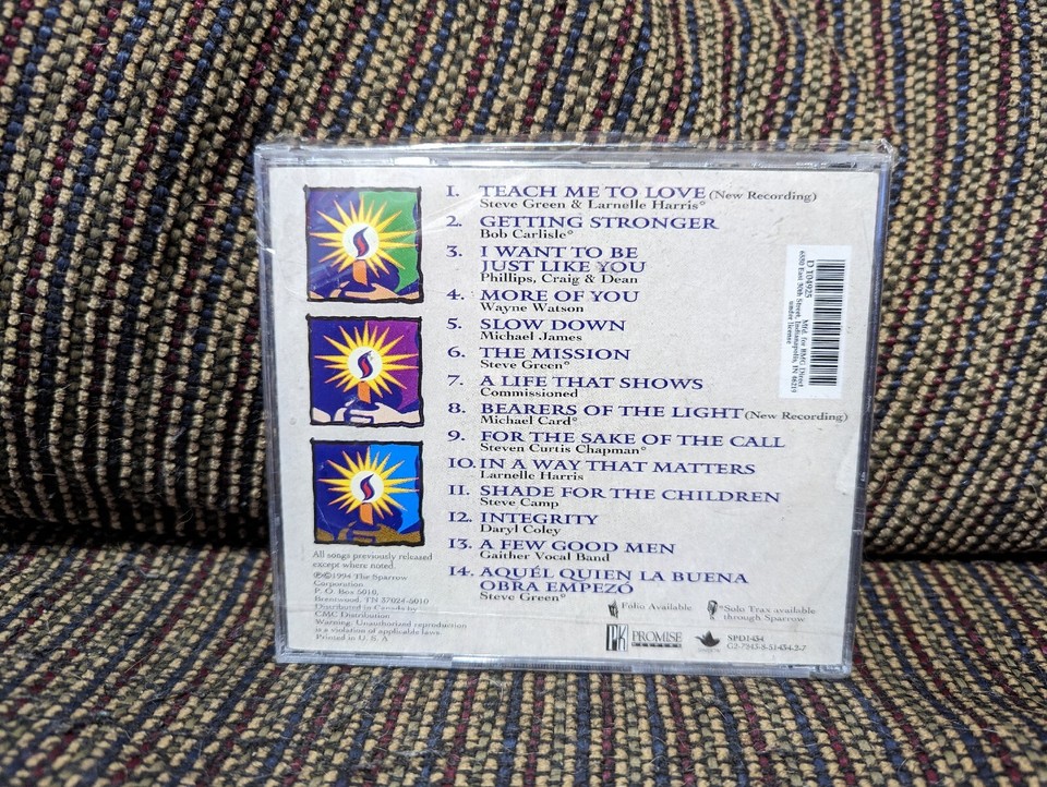 Promise Keepers A Life That Shows CD 14 Songs Of Encouragement Men Of ...