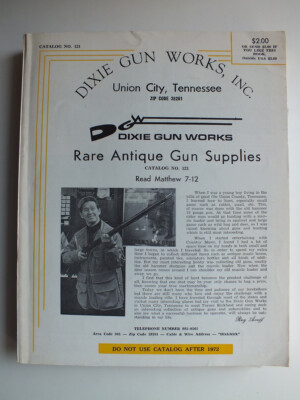 Dixie Gun Works, Inc. Catalog No. 121 | eBay