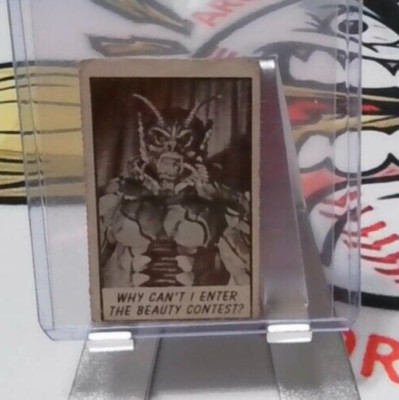 #2685 1963 Topps Monster Midgees Mini-Monster Laffs #62 BEAUTY CONTEST ...