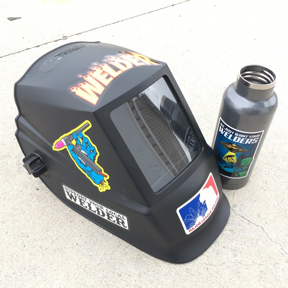 SUPER WELDER PACK 40+ Hard Hat Stickers HardHat Sticker & Decals ...