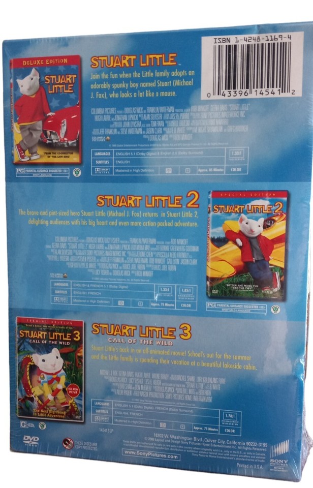 The Stuart Little Movie Collection Stuart Little/Stuart Little 2 ...