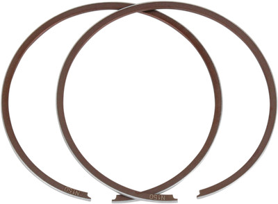 Wiseco 2-Stroke Steel Single Piston Ring Set 47.5mm for Yamaha Y-Zinger ...
