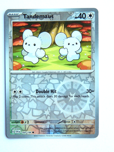 Tandemaus 160/198 NM Pokemon Card Scarlet & Violet SVI EN Colorless ...