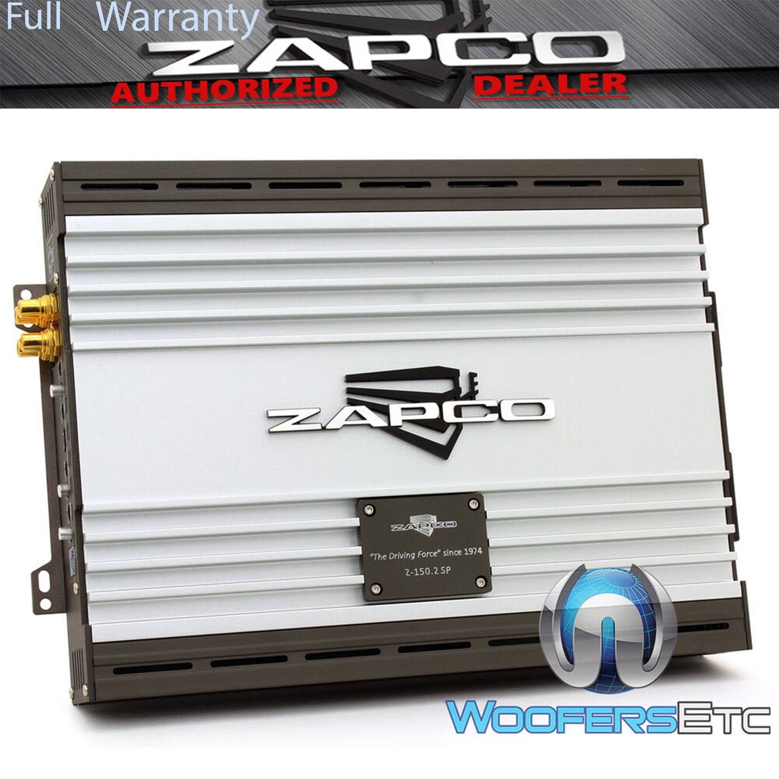 ZAPCO Z-150.2SP 2-CHANNEL 550W RMS CLASS AB SUPER POWER COMPETITION ...