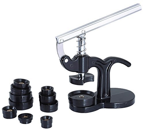 13pcs Watch Press Tool Set with 12 Dies Back Case Closer Watch Repair ...