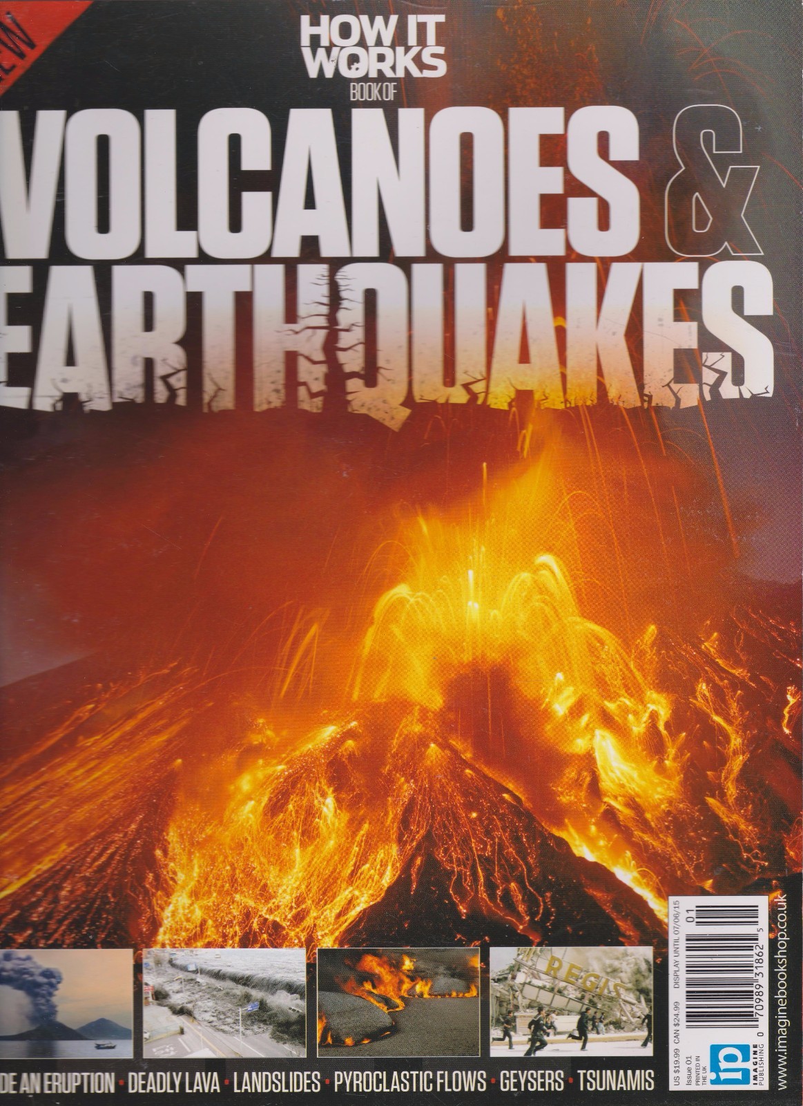 HOW IT WORKS MAGAZINE #1 2015, BOOK OF VOLCANOES & EARTHQUAKES. | eBay