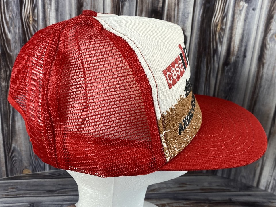 VTG Case IH Axial-Flow Combines Red Mesh Back Snapback Trucker Hat ...