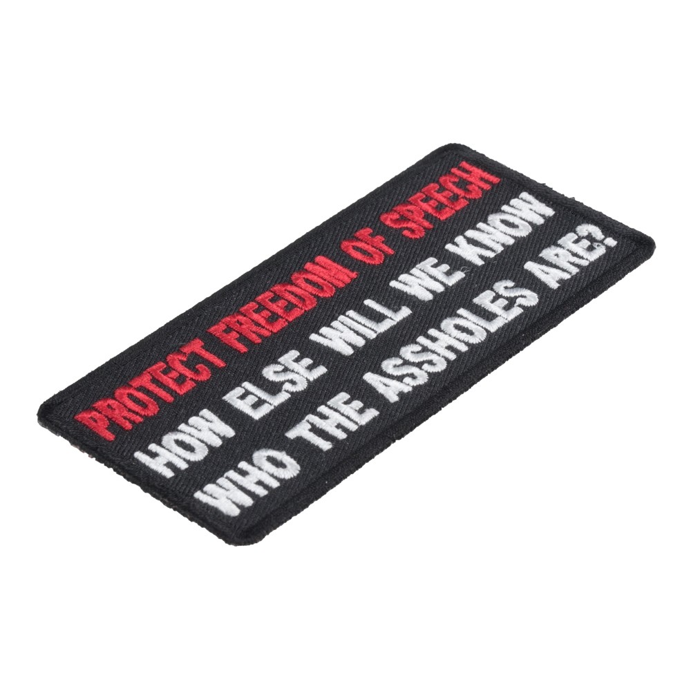 Protect Freedom of Speech Patch, Political Patches | eBay