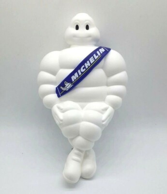 8" Michelin Man Doll Bibendum Figure Truck Tire Decor Advertise Mascot ...