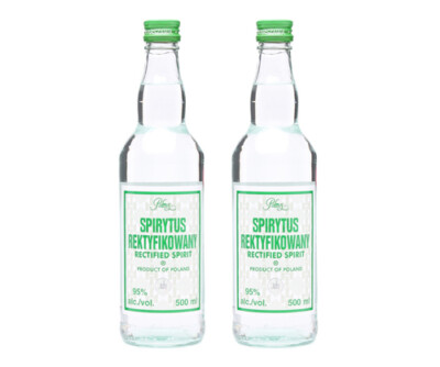Polmos Spirytus Rektykiowany (Rectified Spirit) Polish Vodka (500ml ...