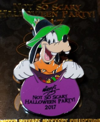 Disney Pin Goofy Mickeys Not So Scary Halloween Party Mystery Pin FREE ...