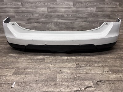 Rear Bumper Cover Nissan Rogue S SL SV White 2014-2016 Genuine OEM ...