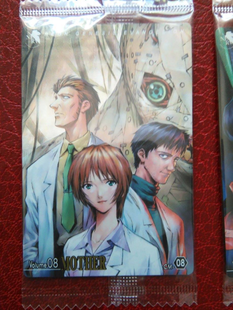 EVANGELION TRADING CARD JAPAN MORINAGA WAFER CHOCOLATE EVA EVAX GAINAX ...