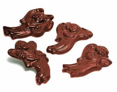 Tomric Plastics: 8 PIECE FLAT CHOCOLATE CANDY MOLD - CHERUB #G308 NEW ...