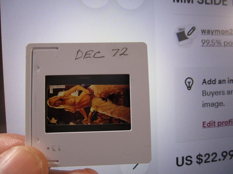 MERCY ROONEY DECEMBER 1972 PLAYBOY PLAYMATE 35 MM SLIDE TRANSPARENCY ...