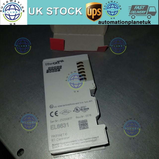 Beckhoff EL6631 Revnr 0018 Profinet-Rt-Controller- (Master) -klemme ...