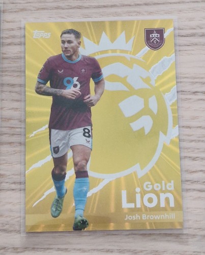 Josh Brownhill Gold Lion Card # GL 19 Topps Premier League 2026 | eBay UK