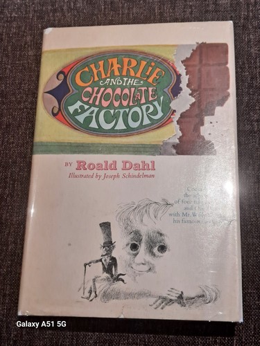 Roald Dahl Charlie and the Chocolate Factory HBDJ 1st edition 1st print ...