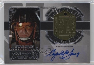 2020 Star Wars Masterwork 43/99 Angus MacInnes Jon Dutch Vander Patch ...