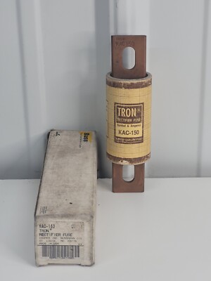 Bussman Tron KAC 150 Rectifier Fuse 150 Amp 600V NEW IN BOX j12 | eBay
