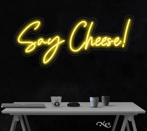 Say Cheese LED Neon Sign 31"L x 13"H #LF112 | eBay