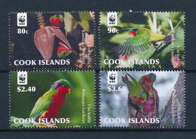 [53492] Cook Islands 2010 Birds Vögel Oiseaux Ucelli WWF Rimatara ...