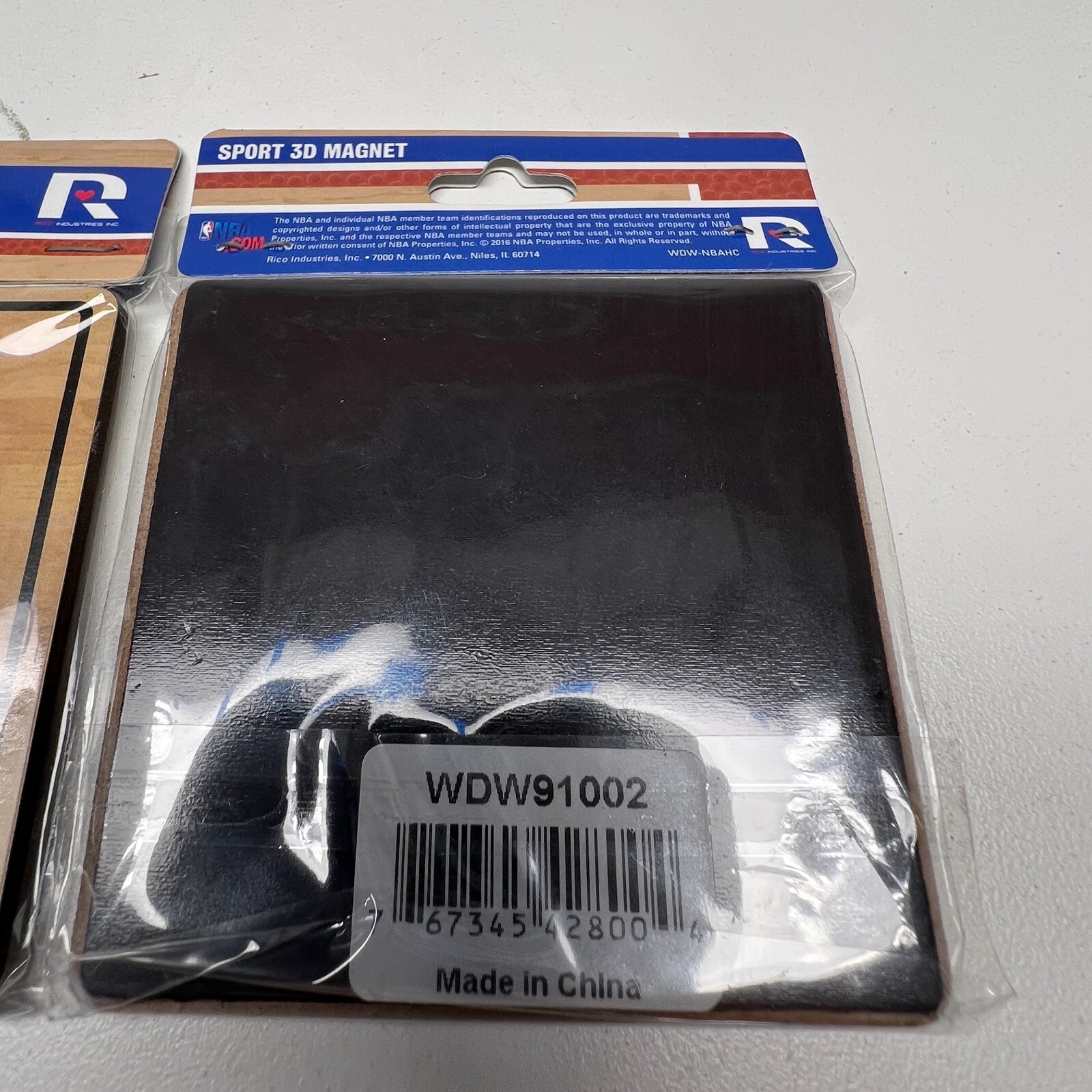 2pk San Antonio Spurs Magnet 3D Wooden Style 3x3 Collectibles NBA ...