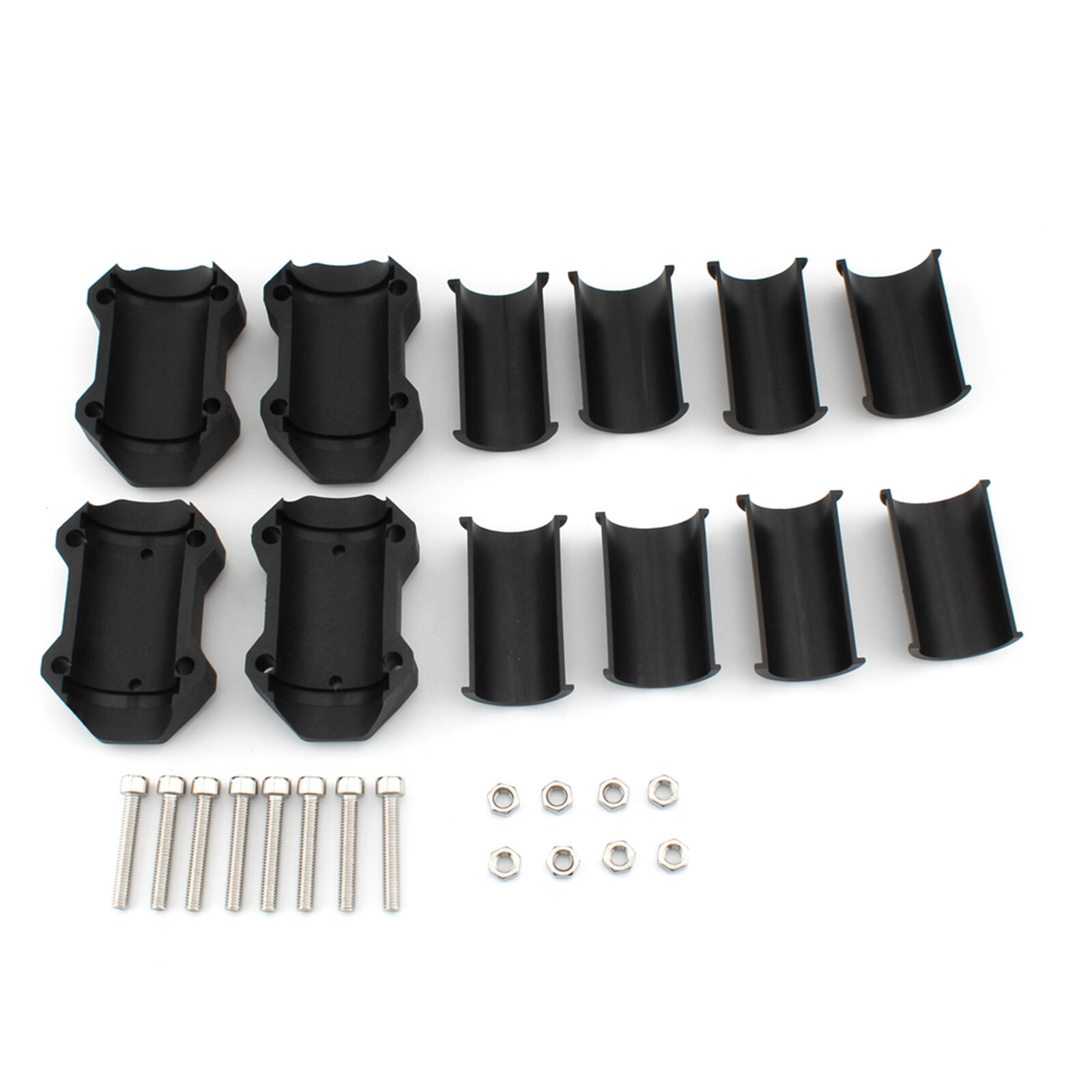 22 25 28mm Engine Crash Bar Protection Bumper Block Decorative Guard ...