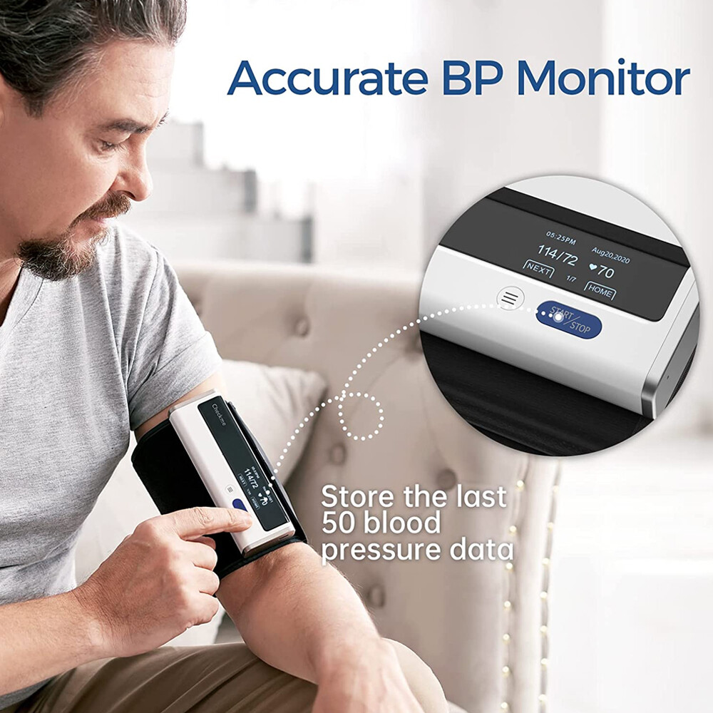 BP2A Blood Pressure Monitor Upper Arm Bluetooth BP Cuff Machine ...