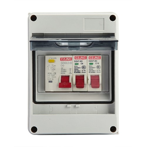 2 Way Garage Shed Camper Van Caravan Consumer Unit Fuses Box with RCD ...