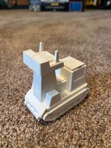 VINTAGE 1967 Mattel MAJOR MATT MASON Lunar Space WHITE CAT TRAC Vehicle ...