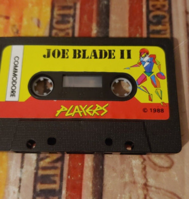 Joe Blade II (Players 1989) Commodore C 64 (Tape) works 8-bit classic ...