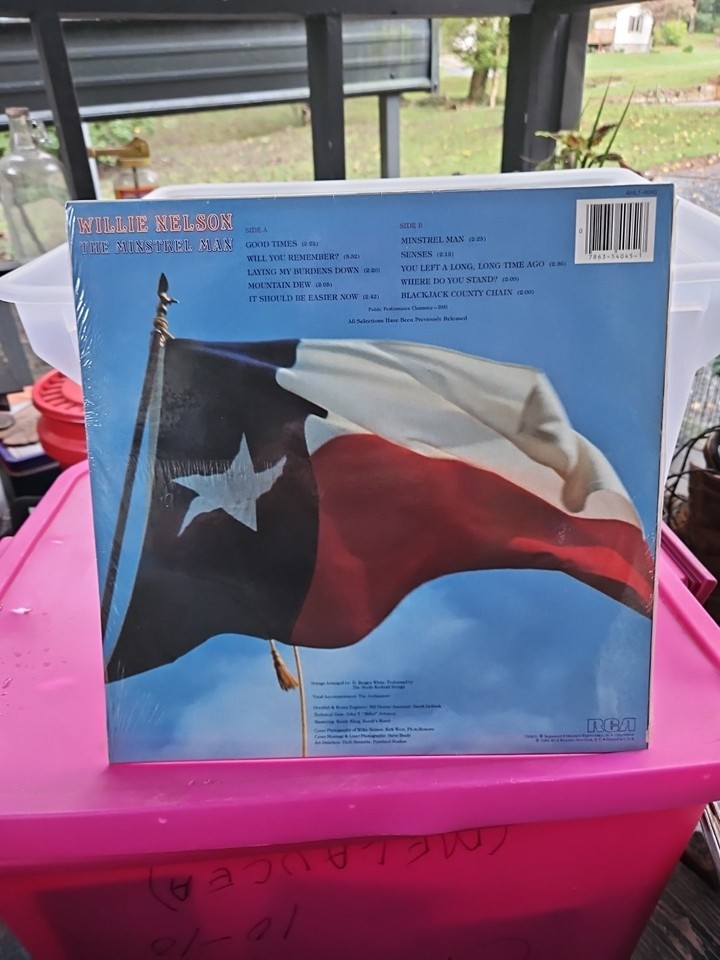 WILLIE NELSON - THE MINSTREL MAN LP VINYL RECORD ALBUM | eBay UK