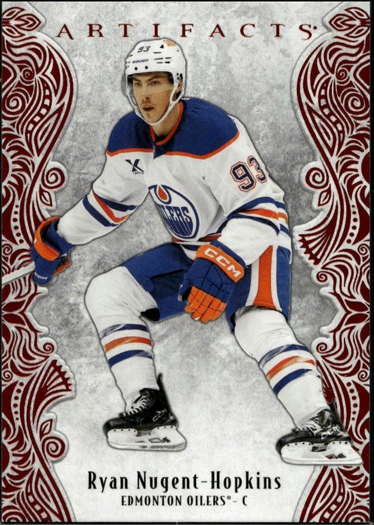 2025-26 Upper Deck Artifacts - Ryan Nugent-Hopkins #59 Ruby /599 for ...