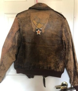 WWII Air Force US Army Leather Jacket | eBay