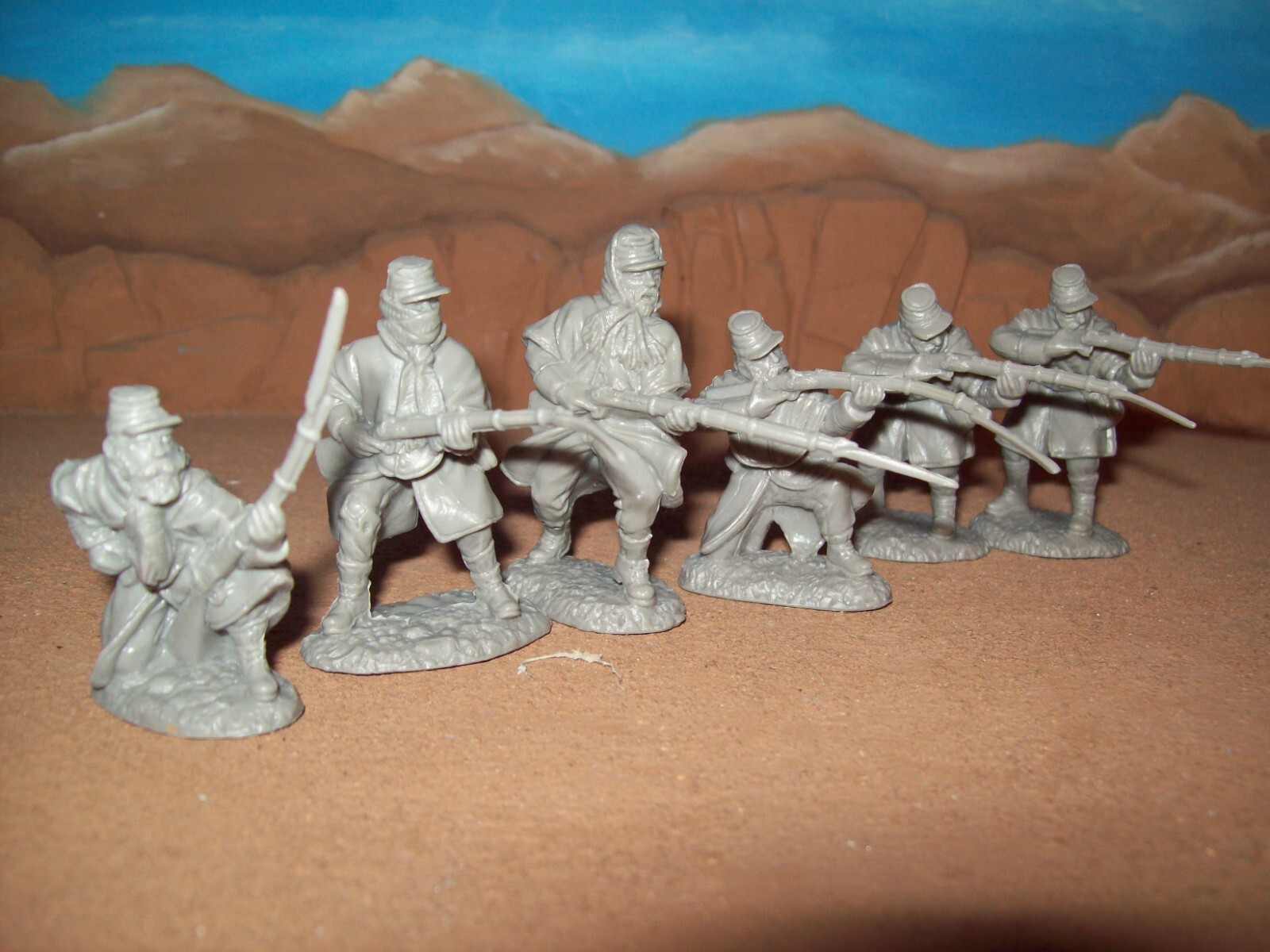 Huge Toy Soldier find ! Six Toy Soldiers of San Diego ACW, CSA in ...