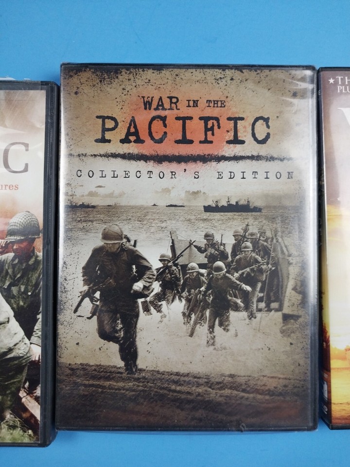 lot of 3 world war 2 documentary pacific theater 1 sealed 2 Ex ...