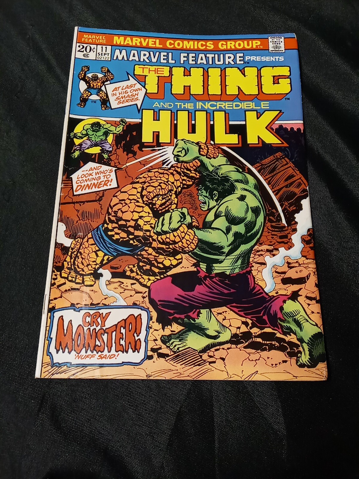 MARVEL FEATURE #11 THE THING & THE HULK VF | eBay
