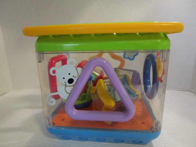 Fisher Peek-a-blocks Shape Sorter G5243 All 4 Original Blocks for sale ...