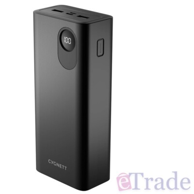Cygnett ChargeUp Maxx Digital 30k Power Bank - 30,000 mAh Battery ...