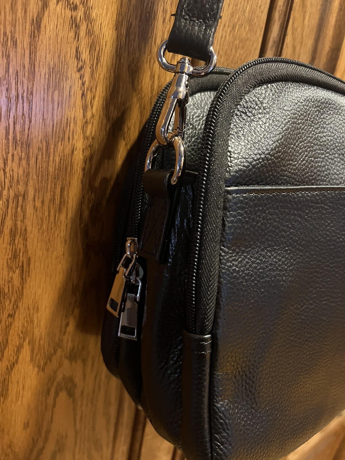 Roma Leather Locking Concealment Purse CCW Concealed Hand Gun Carry | eBay