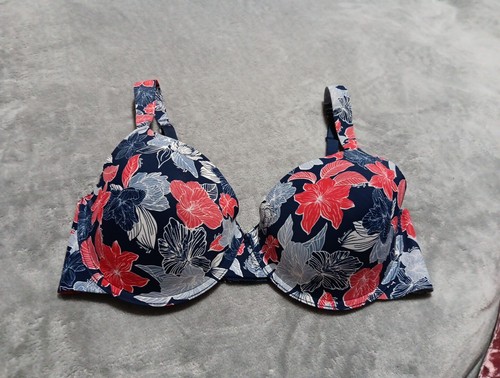 Excellent Nautica Multicolor Underwire Full Coverage Bra Size: 40D | eBay